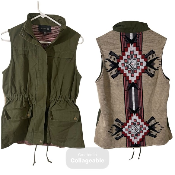 Anthropologie | Jackets & Coats | Anthropologie Blu Pepper Aztec Knit ...